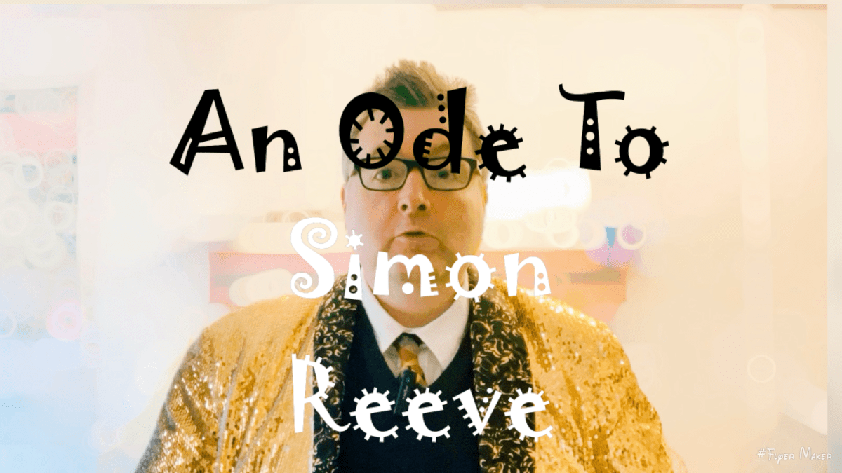 An Ode To Simon Reeve – Robert Garnham